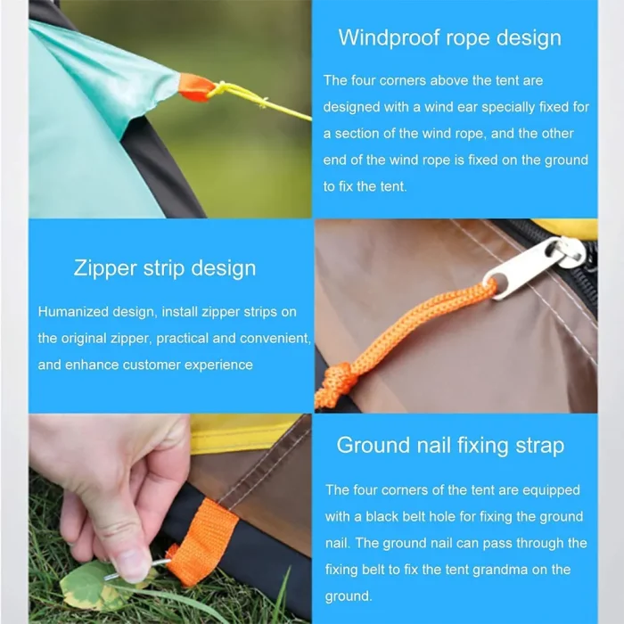 Toby's New Automatic Pop Up Outdoor Camping Tent, Easy Quick Opening ...
