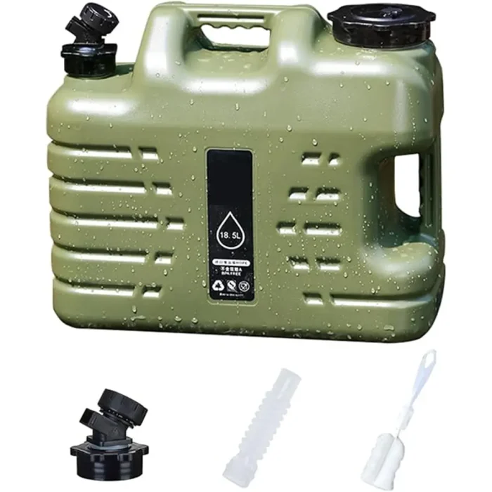 Toby's Camping Water Container with Spigot 4.9 Gallon Water Jug Large ...